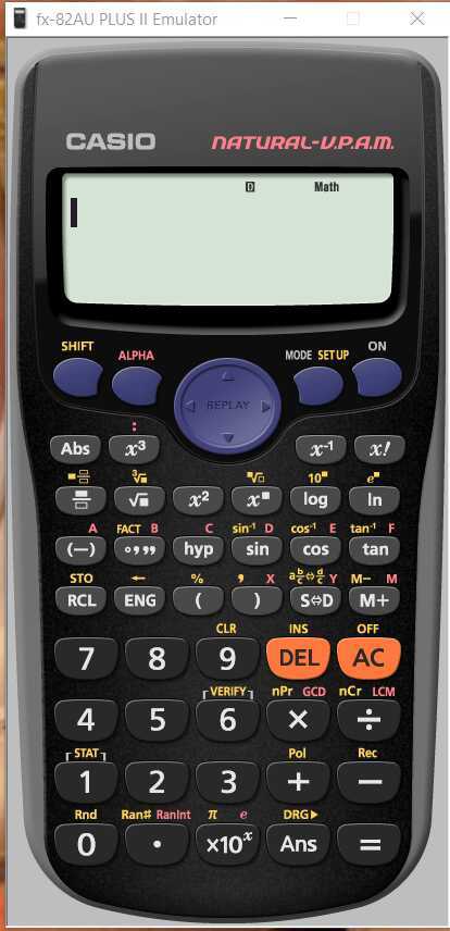 Calculator statistics