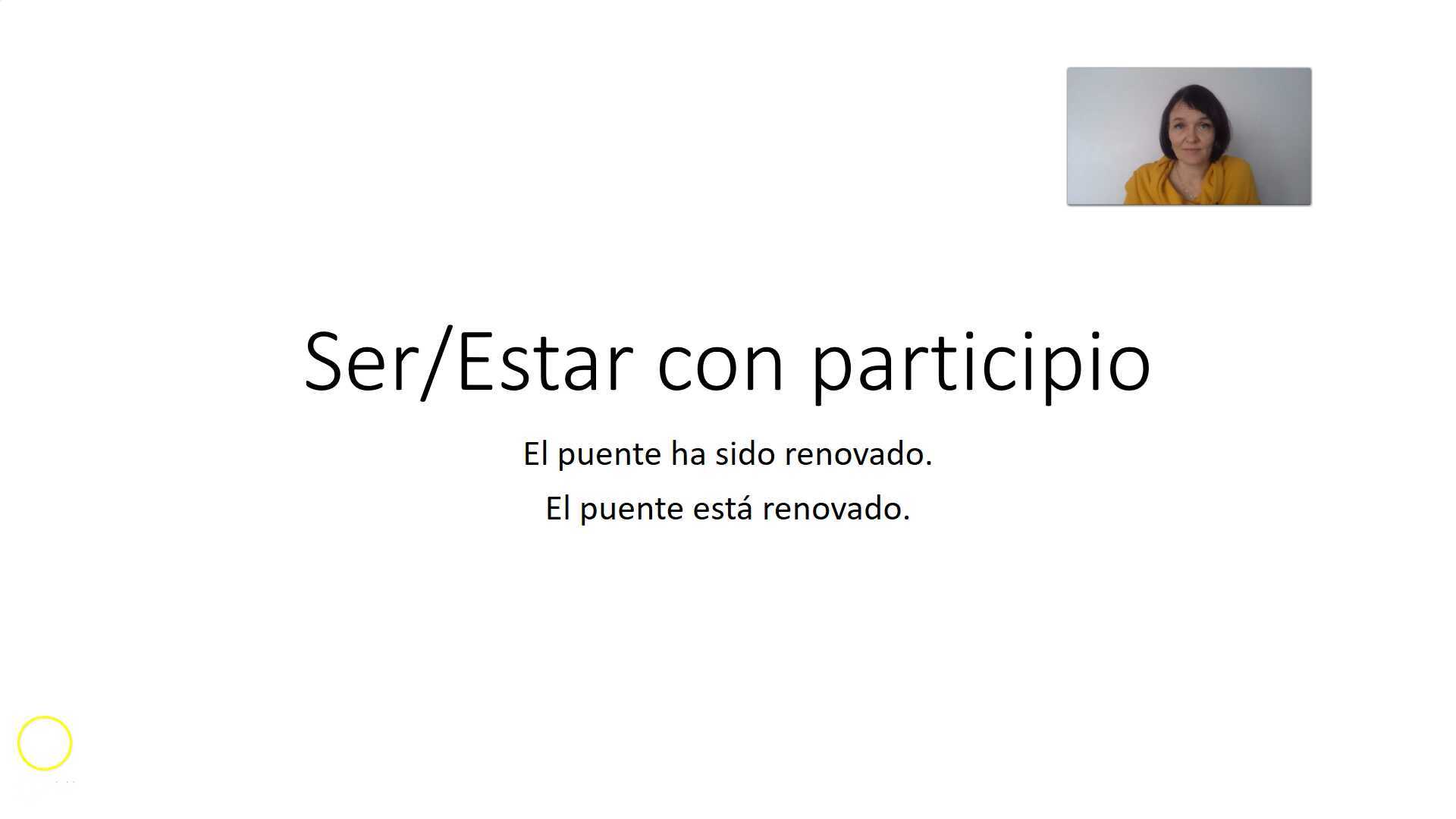 Ser/Estar con participio