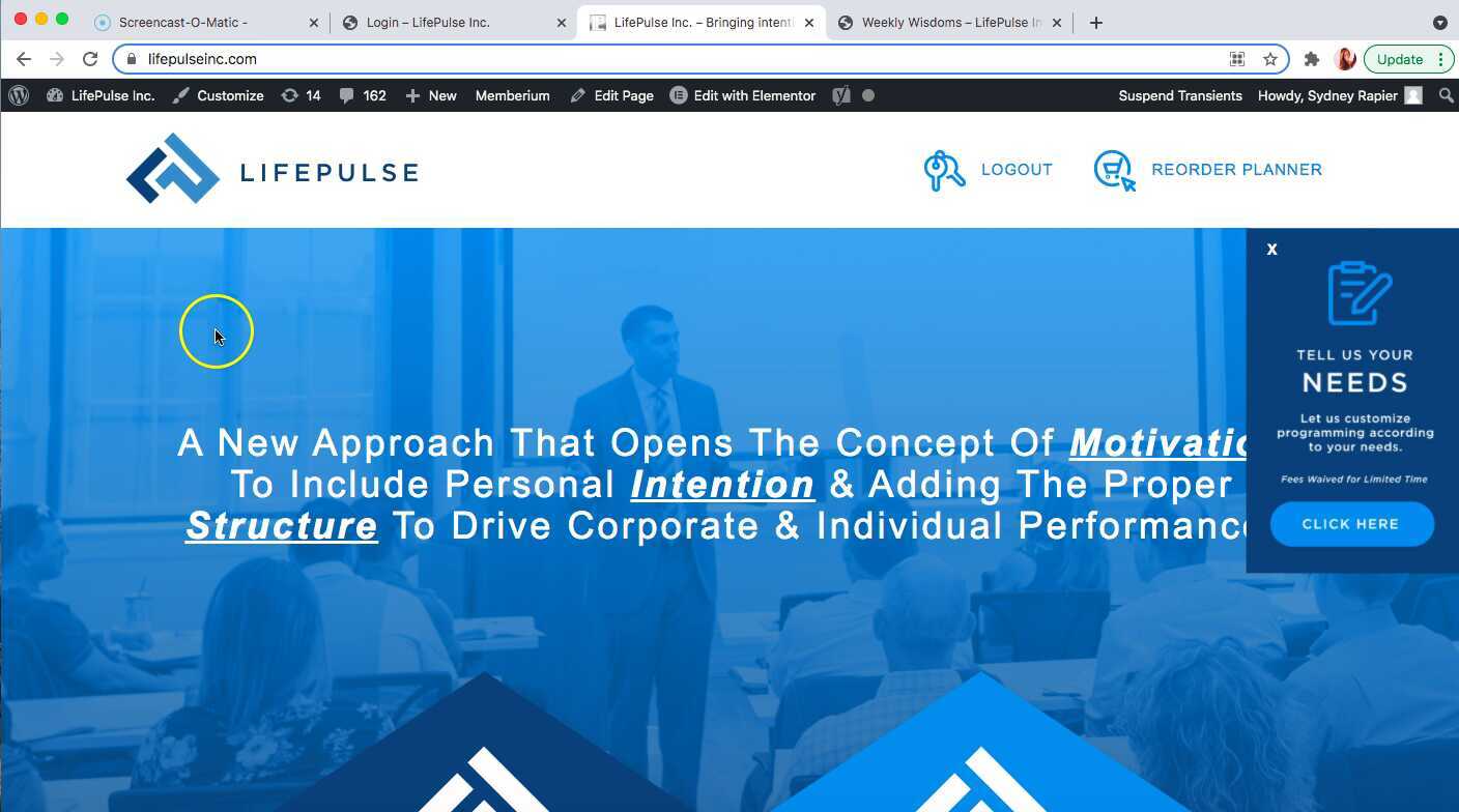 How to Post Weekly Wisdom