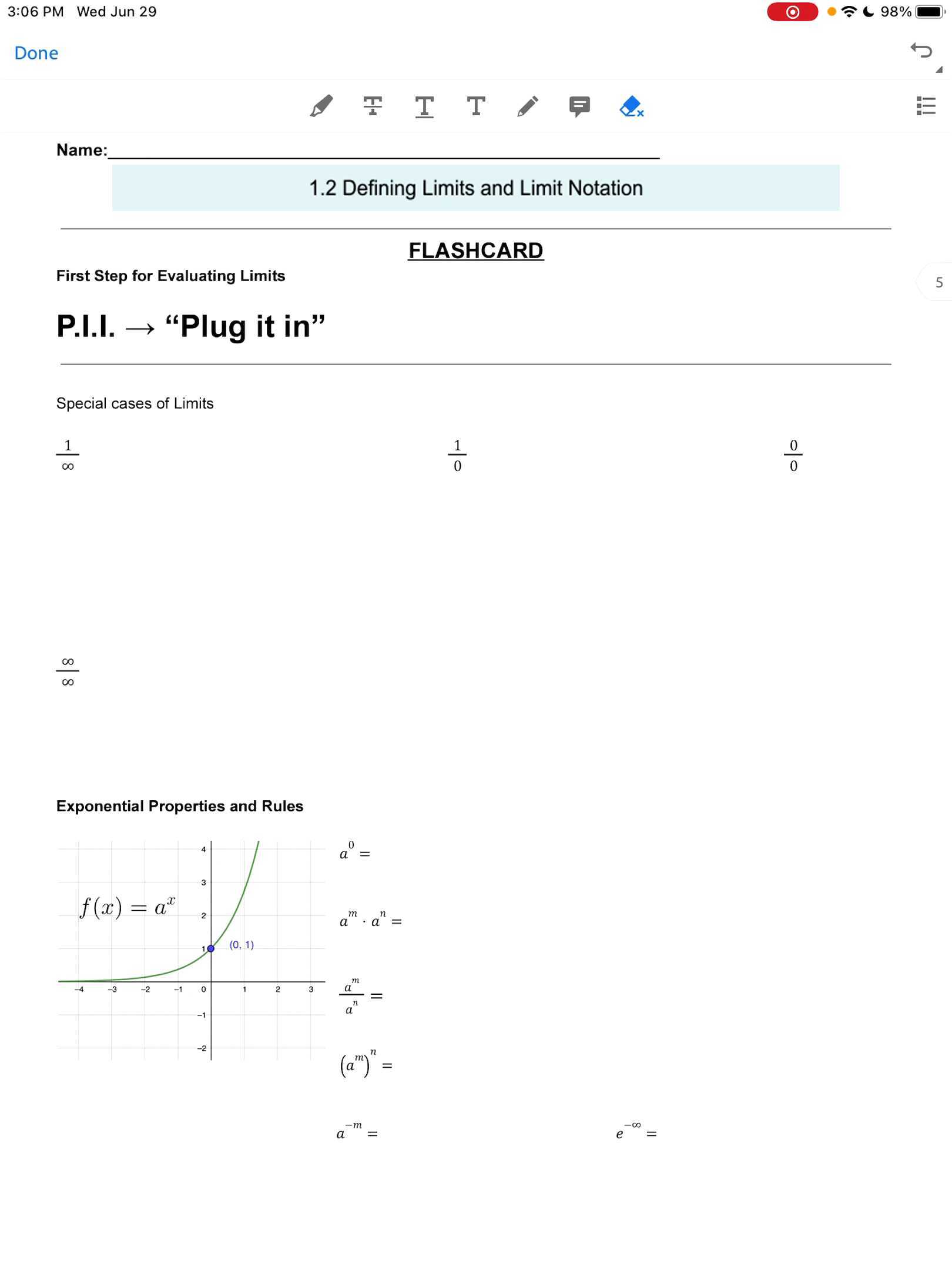 AP Calculus BC 1.2