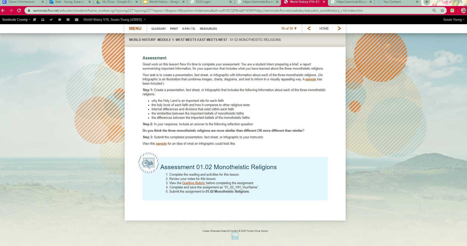 Using Google Drive and OneDrive for written assignments