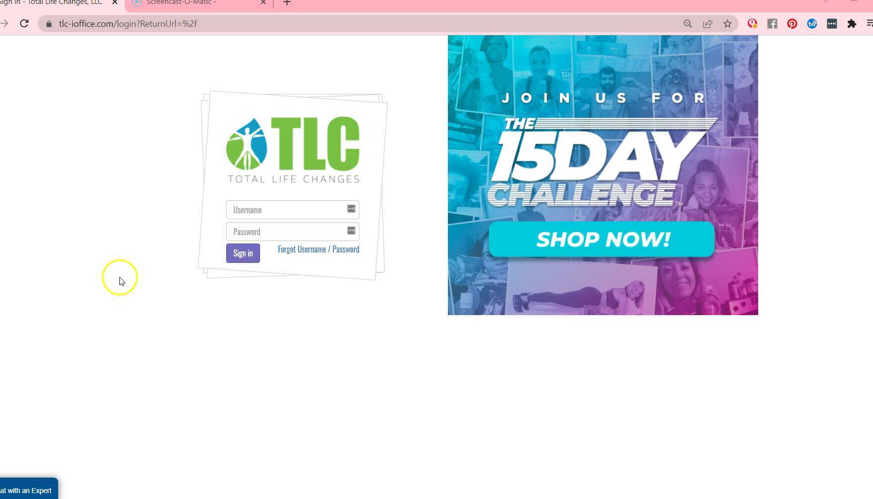 TLC Point Training #1