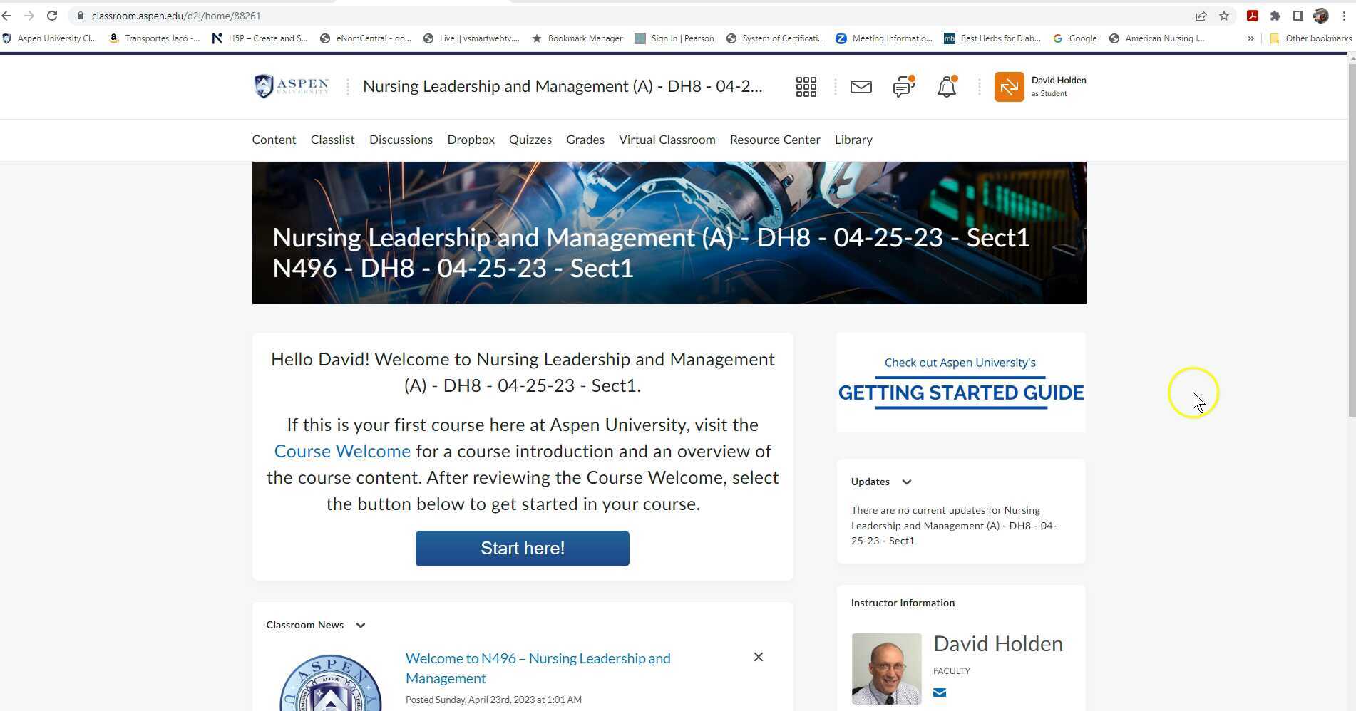 N496 Video Introduction