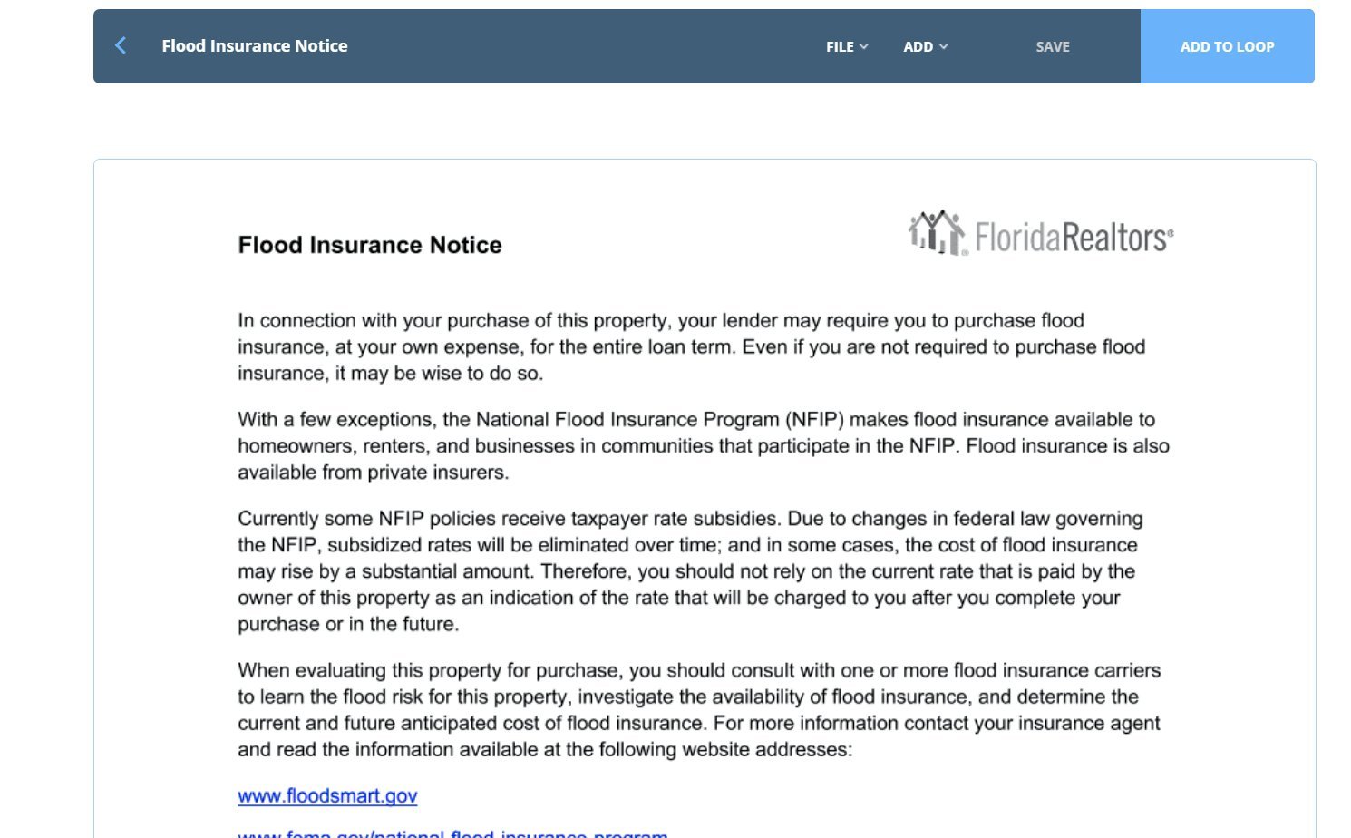 Flood Insurance & Homeowner's Insurance
