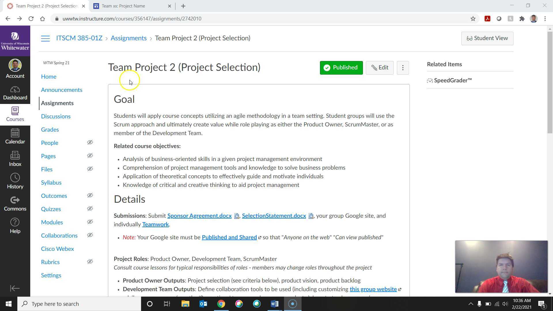 Overview: Team Project 2