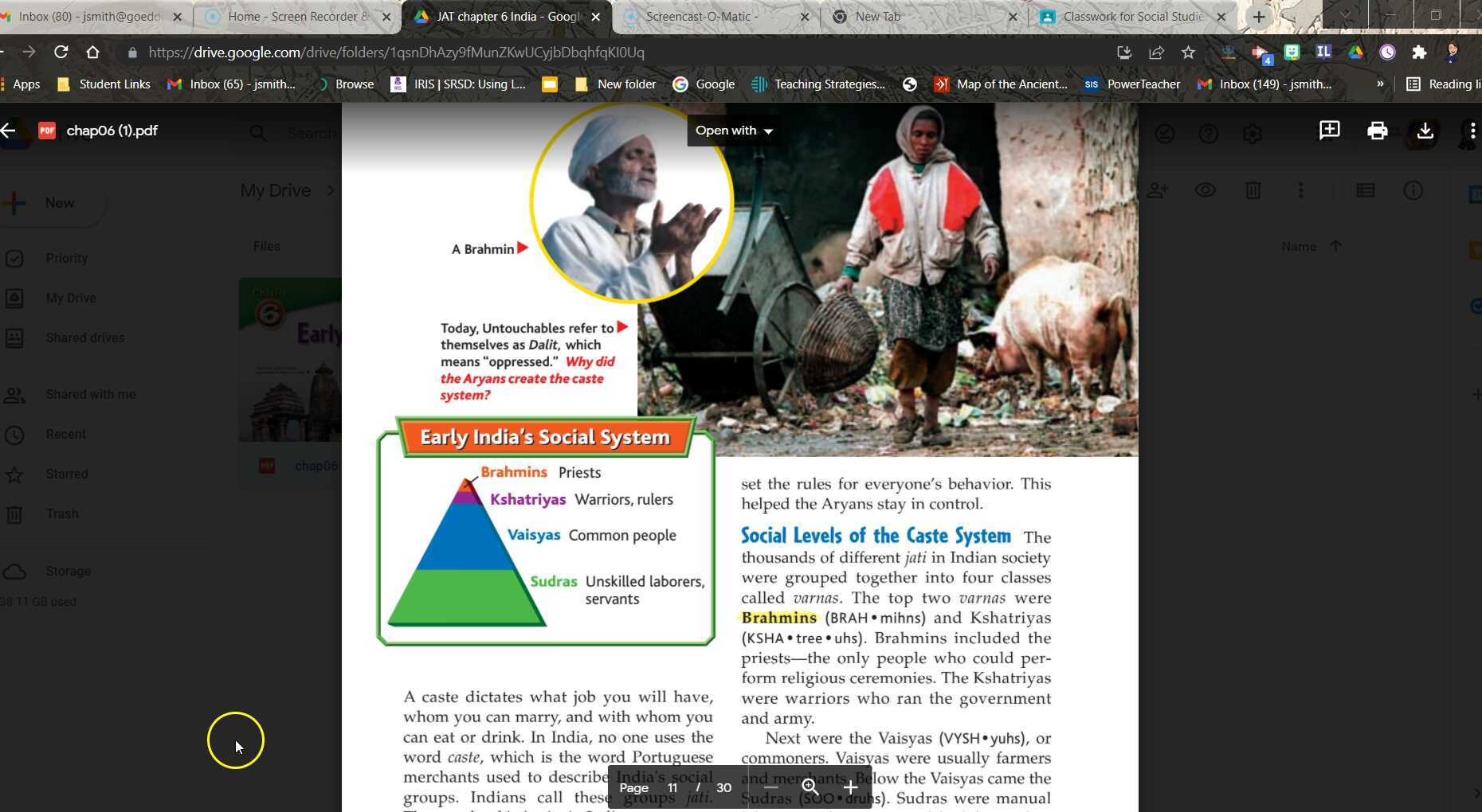 Caste System JAT 200-201