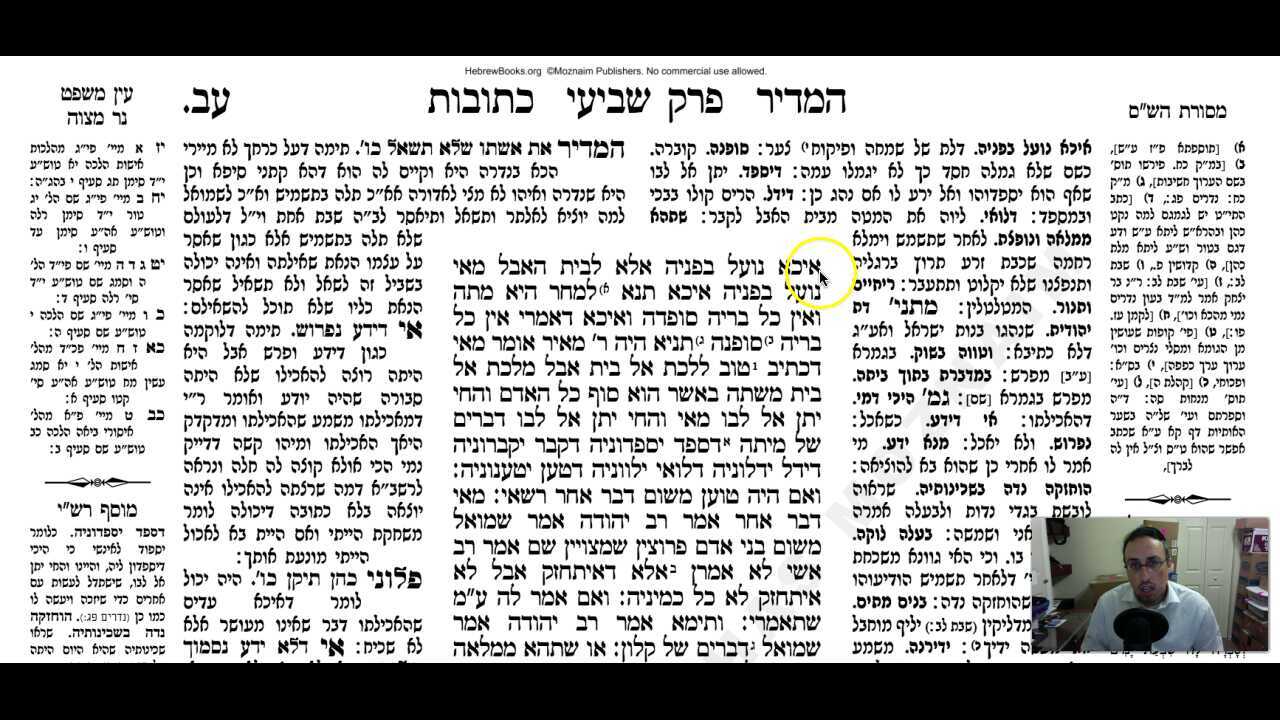 Kesuvos Daf 72a Daf Yomi Gemara (Talmud) Mesechet Ketubot