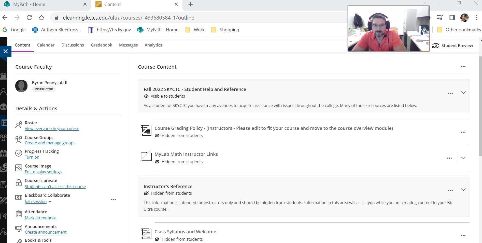 Setting up Weighted Gradebook in Pearson's MyLabs Math (7 minutes)