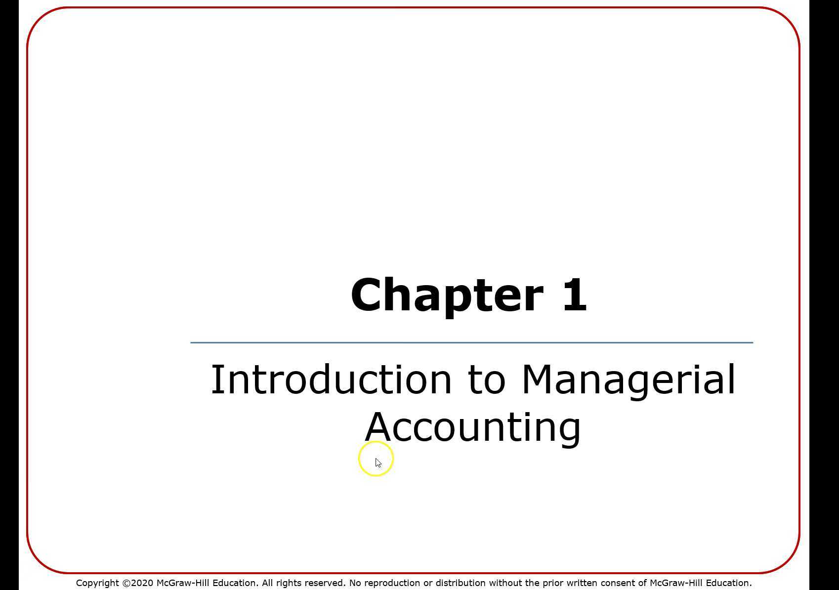 ACC 212 Chapter 1 Lecture and Examples