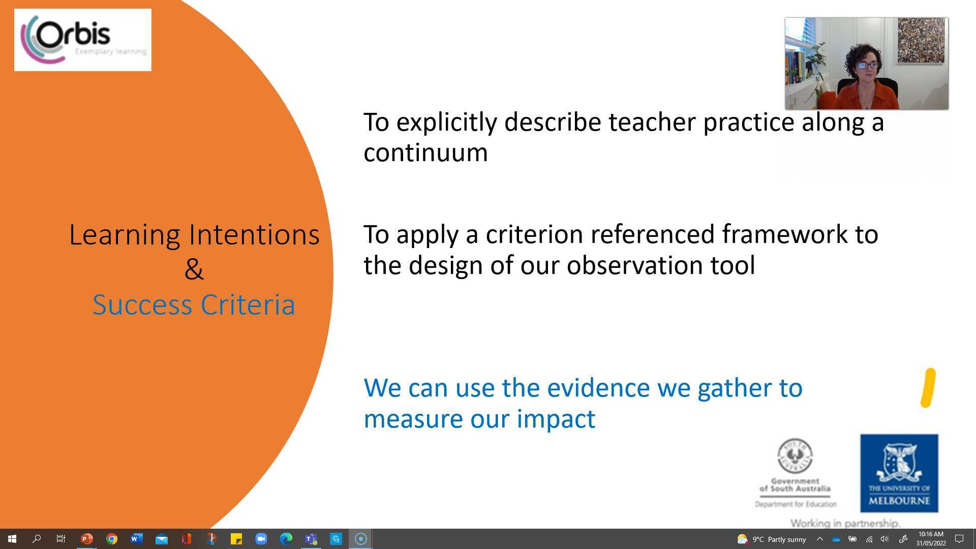 Int 2 Day 4 Session 3: Creating a learning continuum