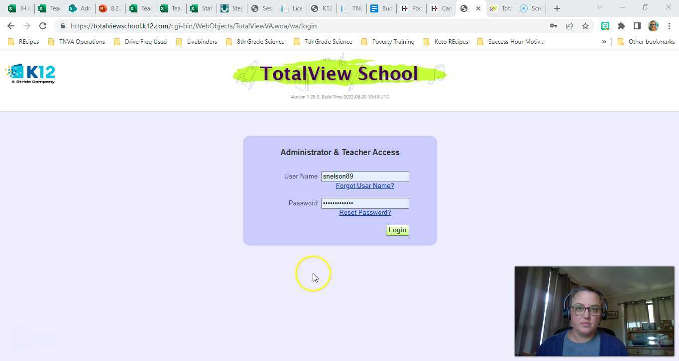 How to make a running note in TVS