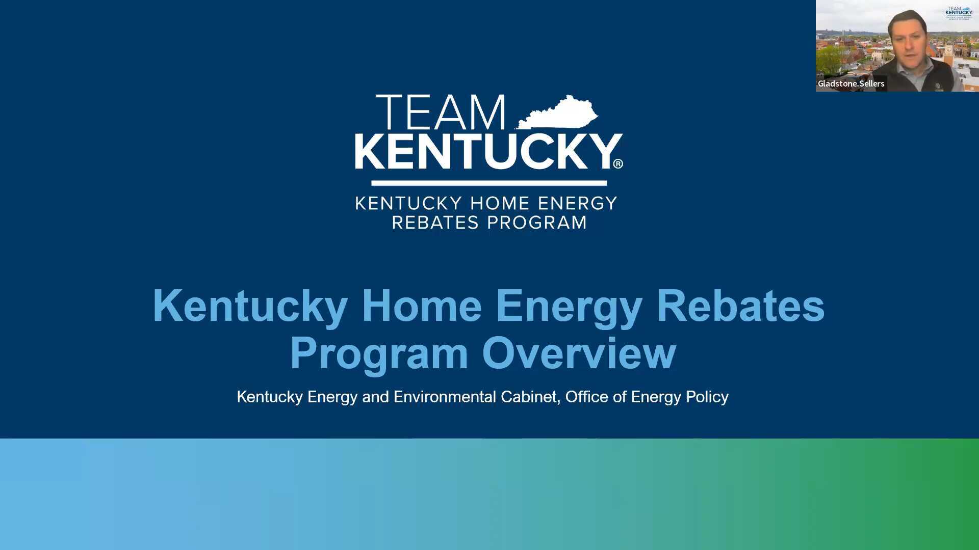 Kentucky Energy Rebates Program: State Agencies and Local Government ...