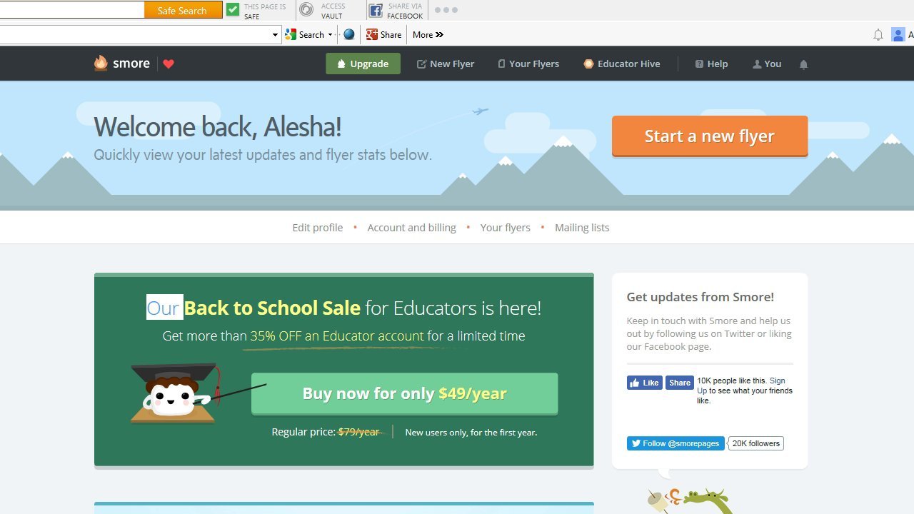 Smore.com Instructional Apps Class