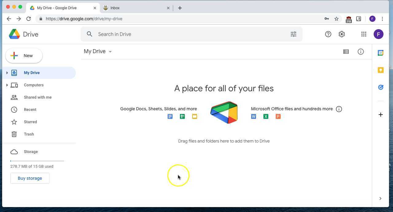Updated file uploading video