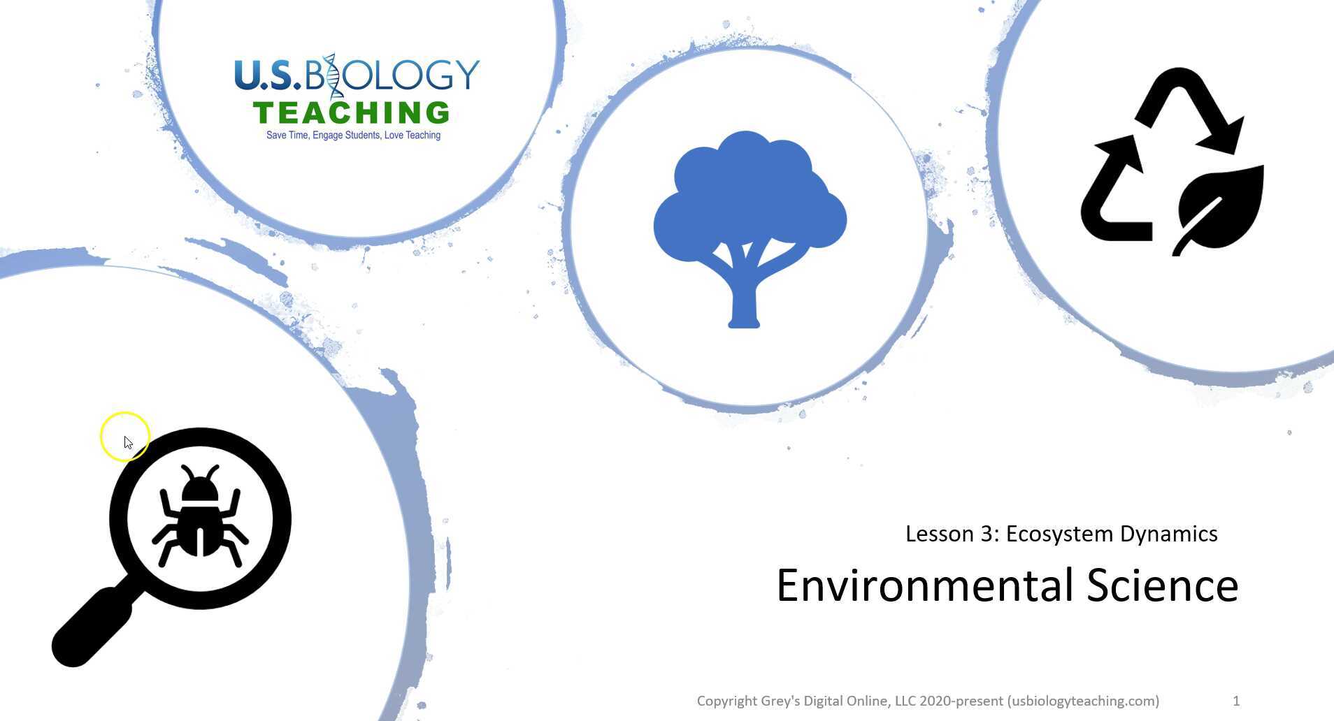 3.1 Day 1- Ecosystem Dynamics