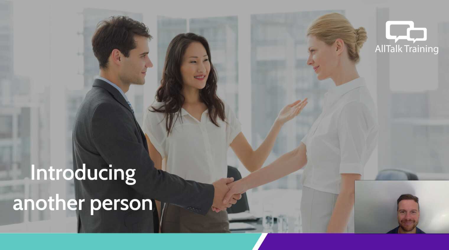 Introducing another person