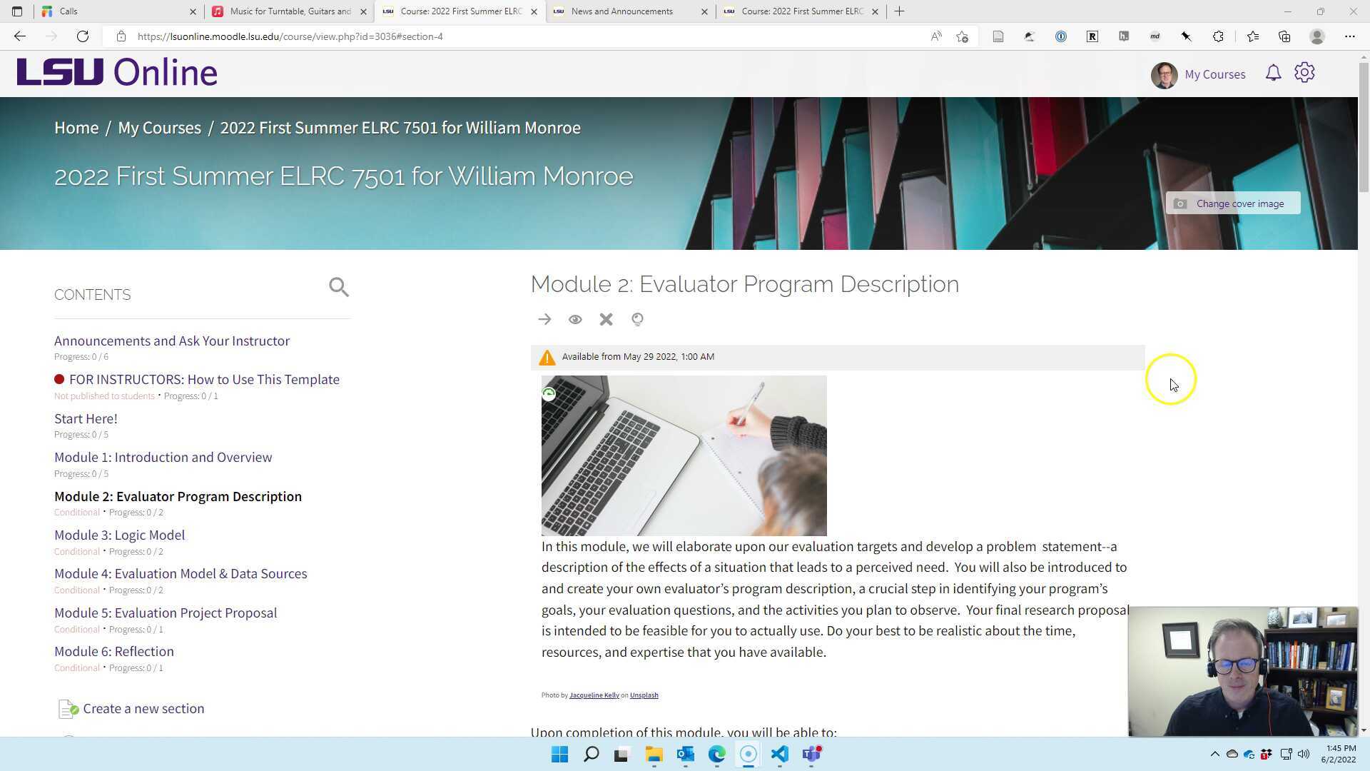 ELRC 7501 - Su 2022 - M1 update