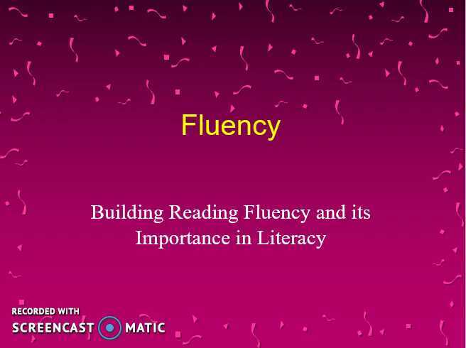Module Nine_Fluency Part One