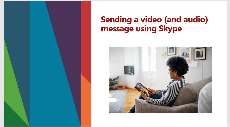 How-to Video (Sending Skype Audio/Video Message)