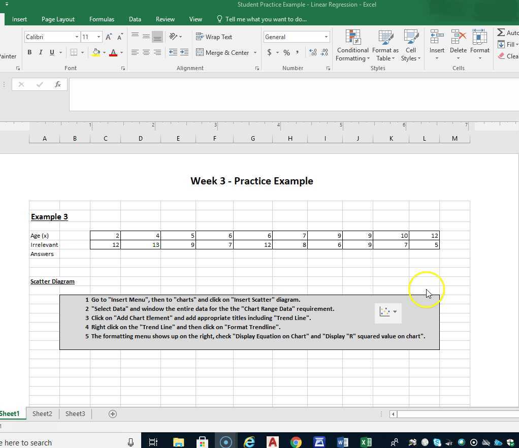 Video - Excel Example Demo
