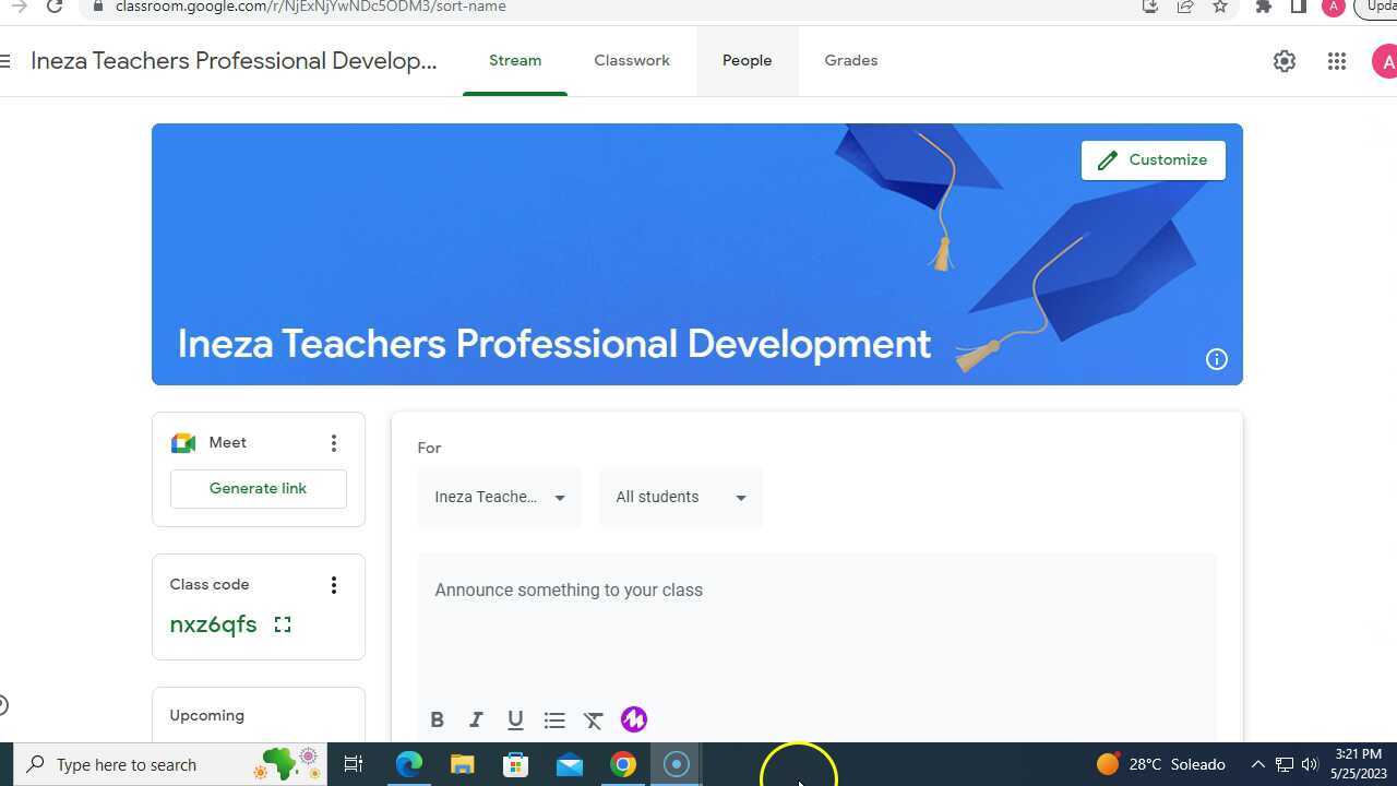 Ineza Parents School PD Programme 1