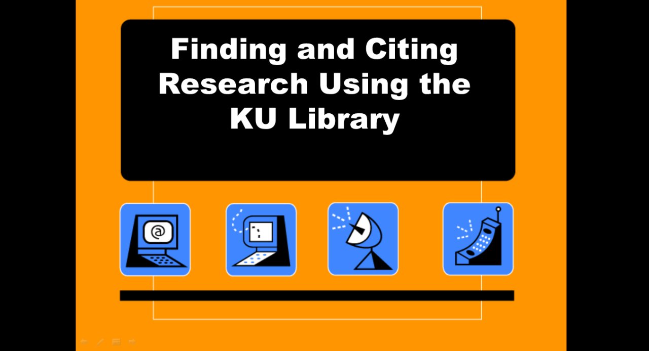 Finding Research