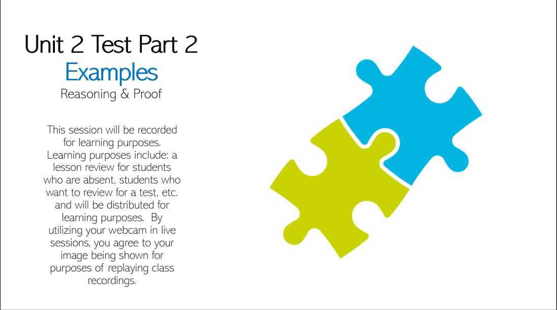 (A) Unit 2 Test Part 2 Review