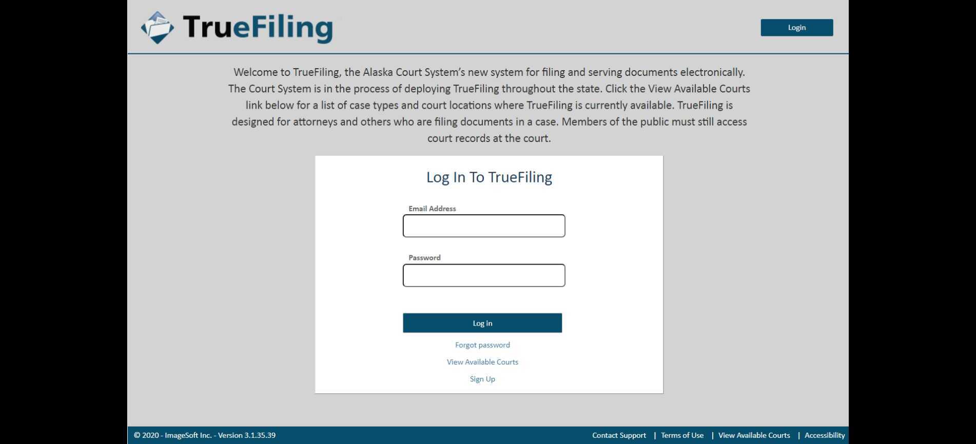 How to Create a TrueFiling Account