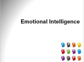 Emotional Intelligence Module One