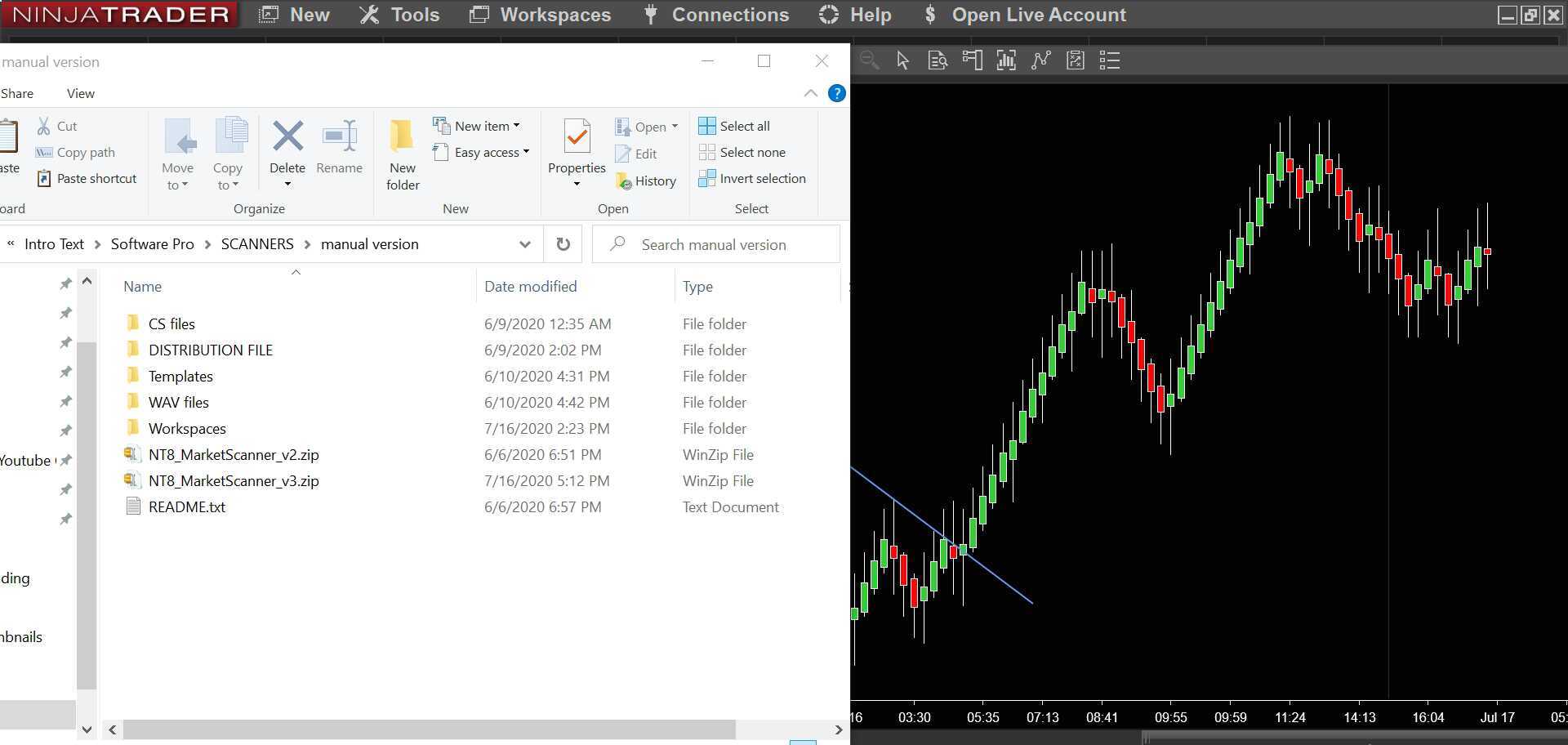Market Scanner v3 - install