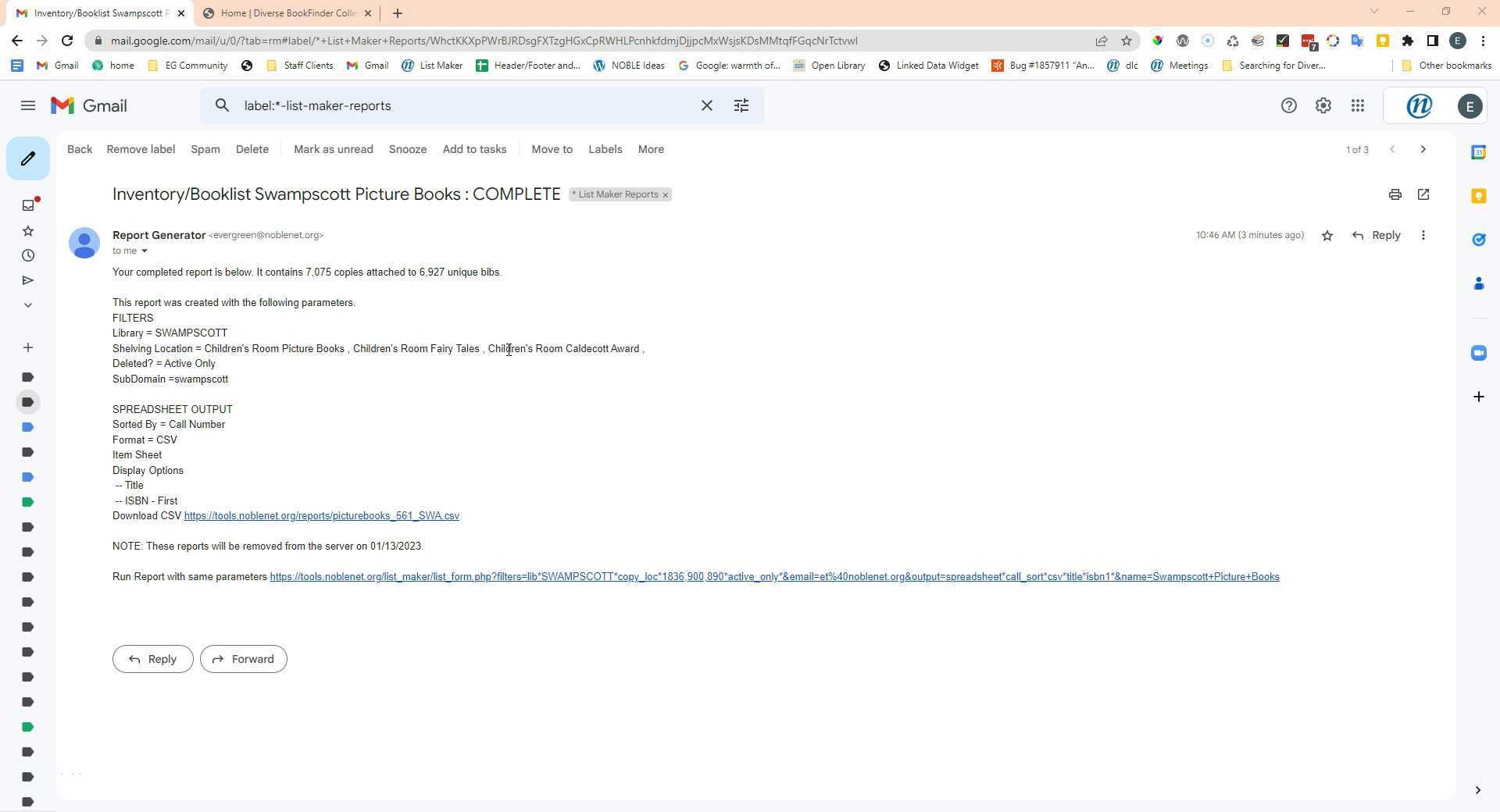 Downloading and Uploading Your File for the Diverse Bookfinder ...