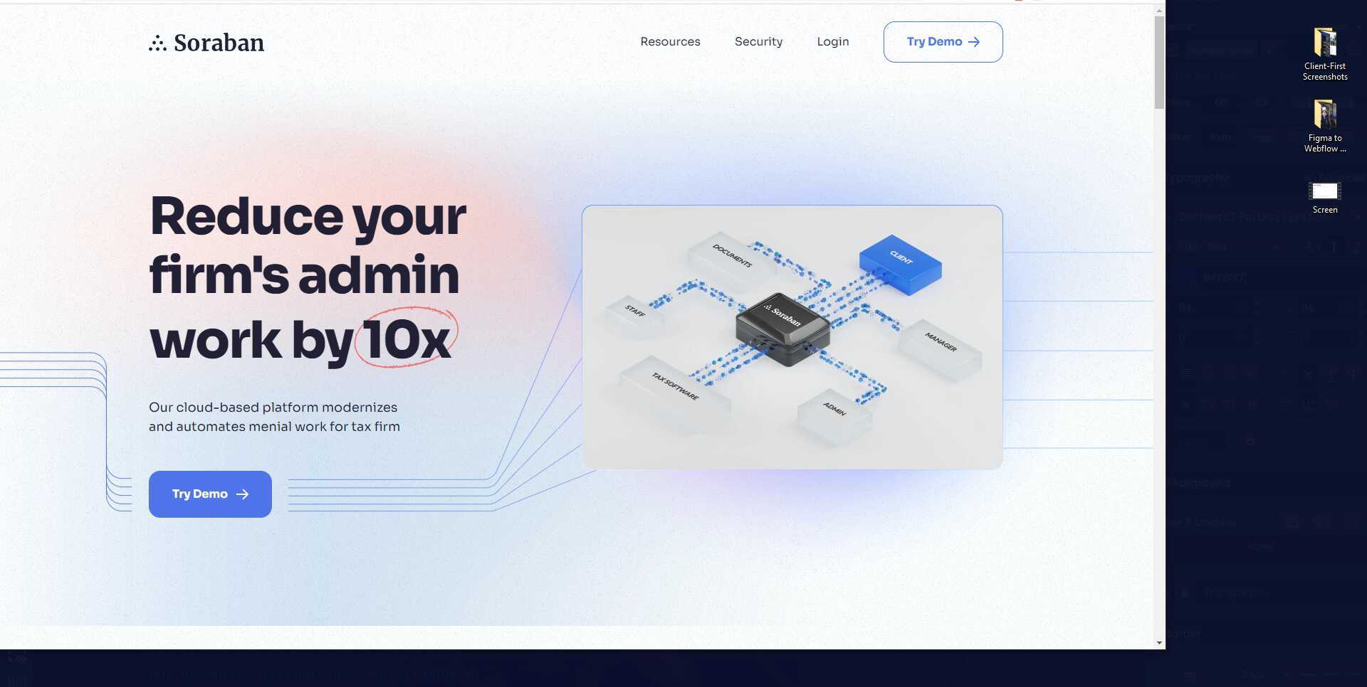 Soraban Hero Section