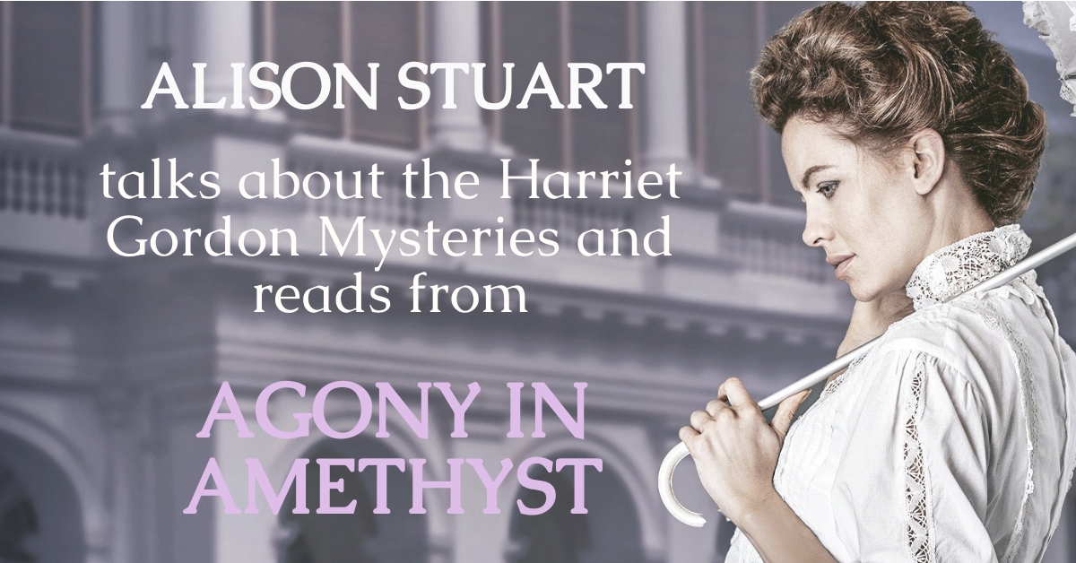 Alison Stuart reads from Agony in Amethyst