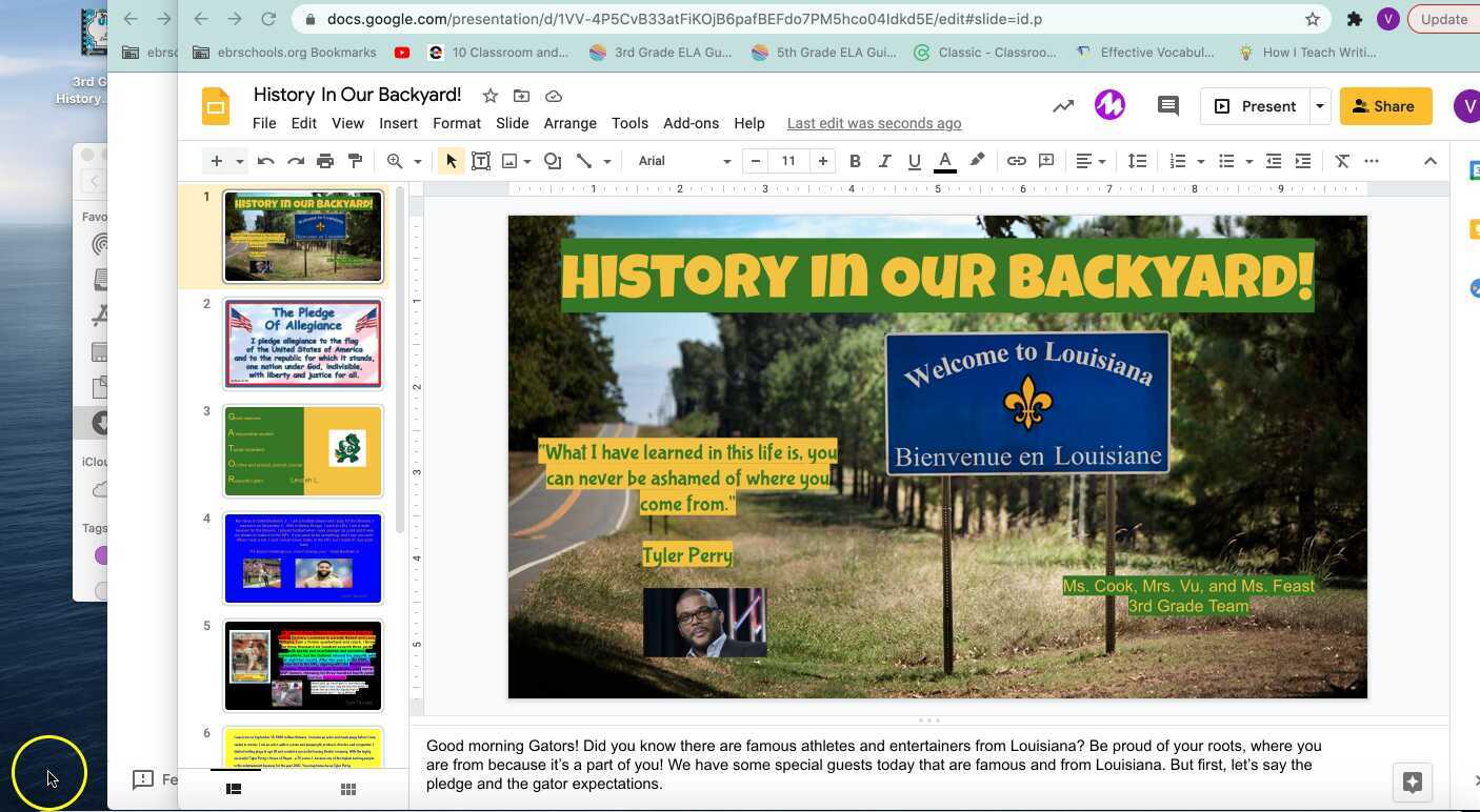 Mrs. Vu's Recording of the Announcement