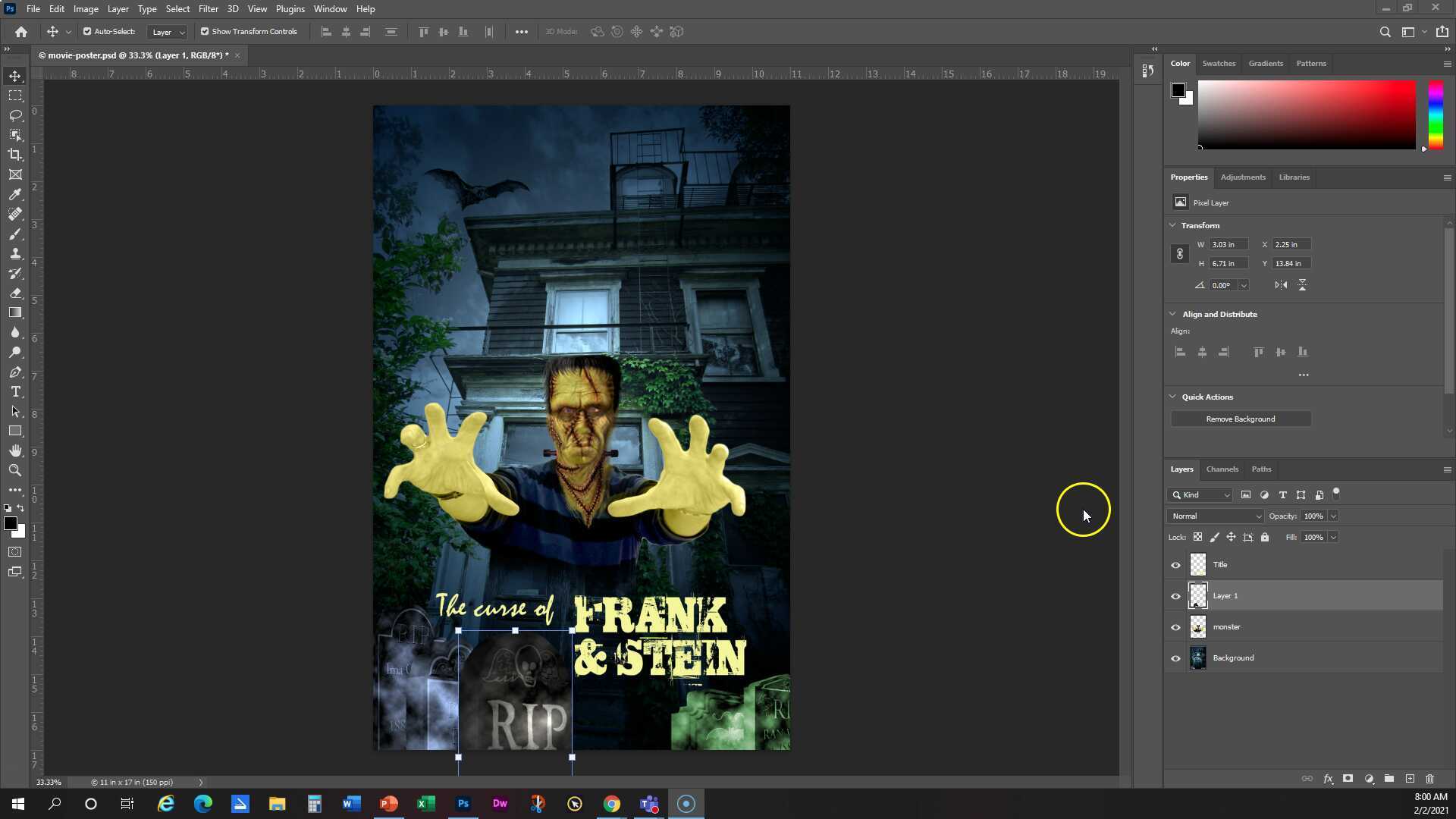 PS9 - image size finish