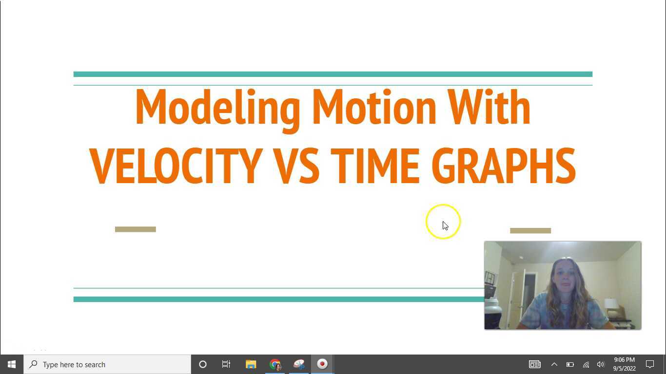 Velocity vs. Time Graphs