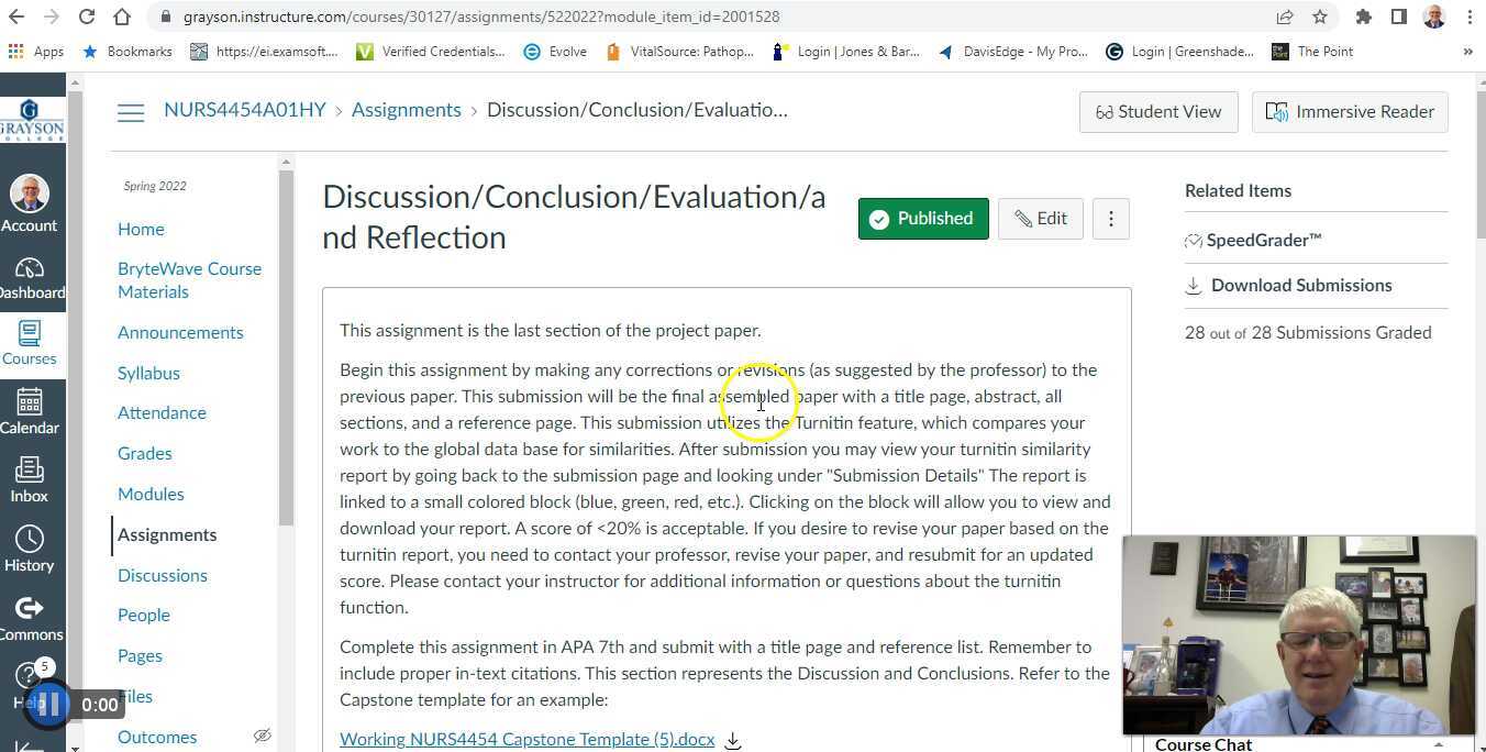Discussion, Conclusion, Evaluation, and Reflection