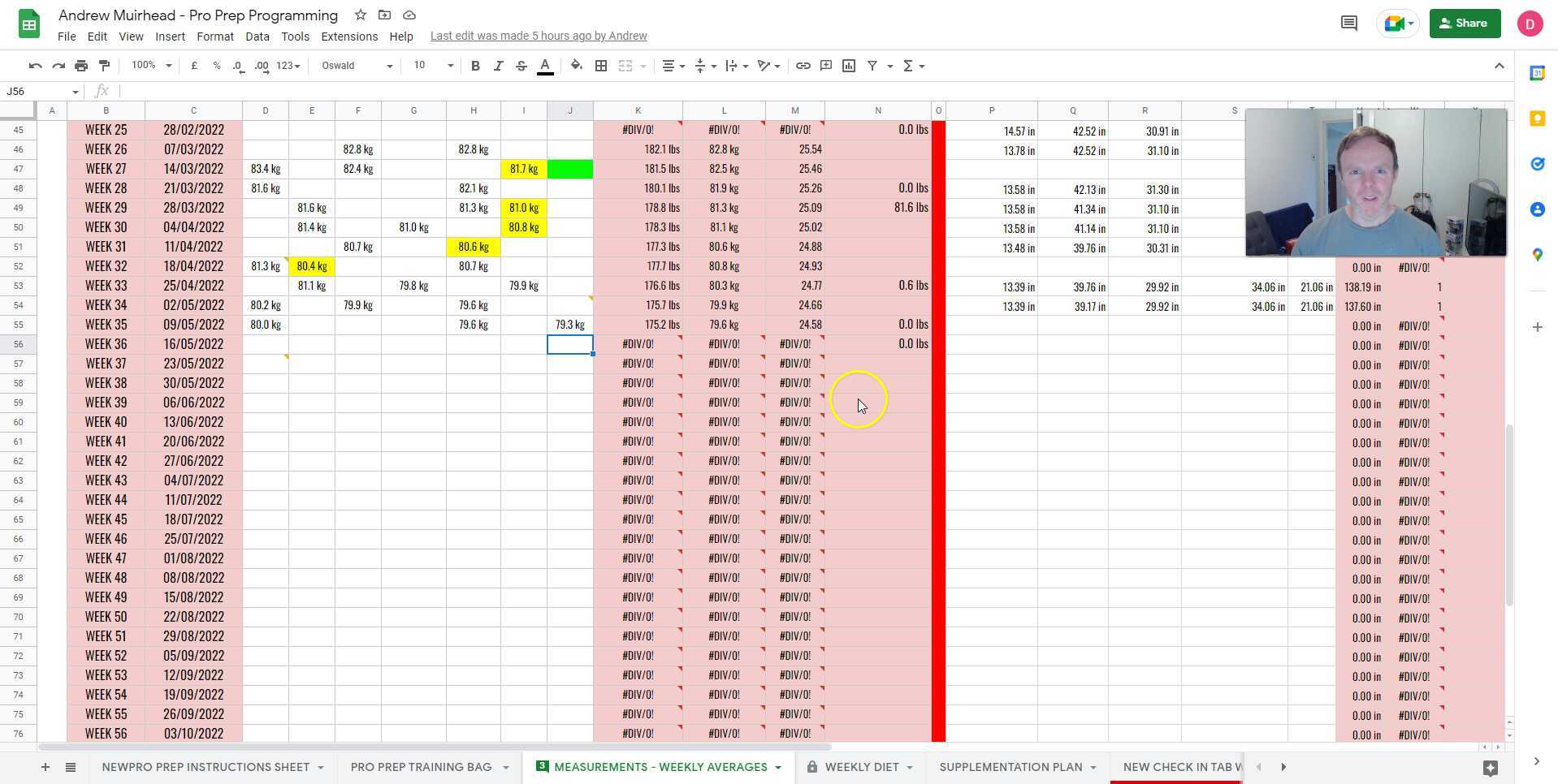 Andrew Muirhead check in 16th may 22