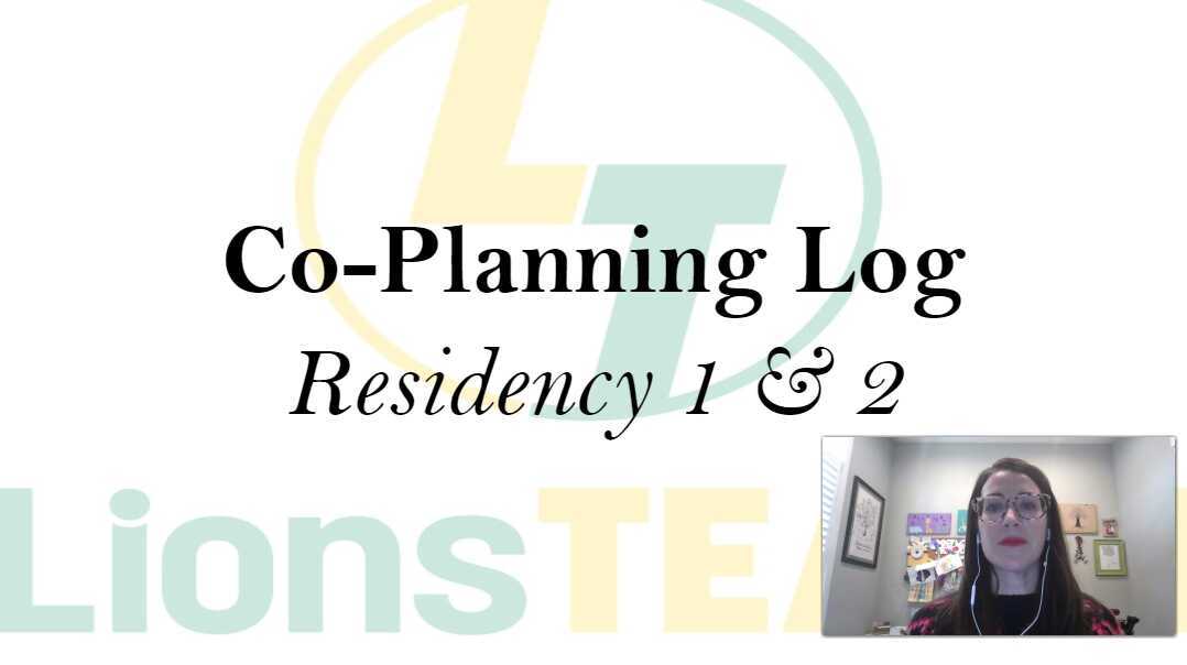 Co-planning Log