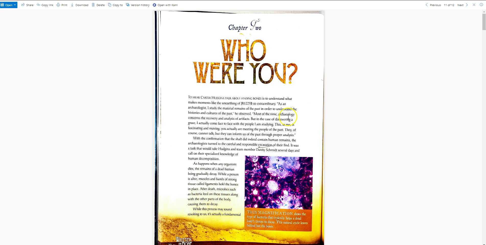 written in bone chapter 2