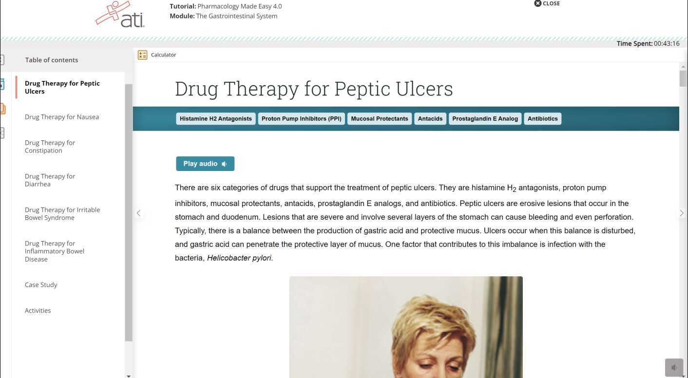 Drug Therapy for Peptic Ulcers