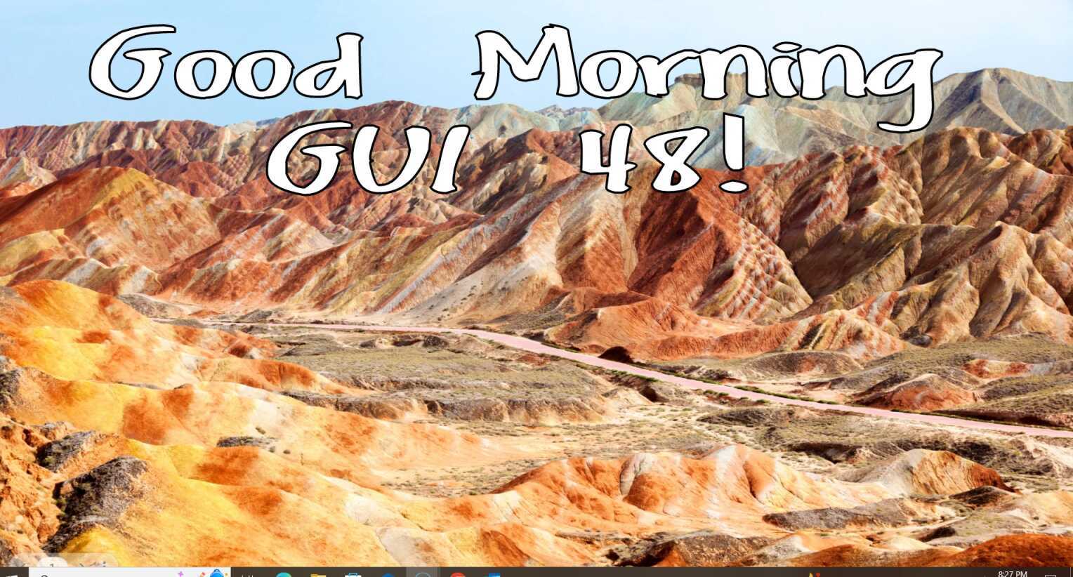 GUI 48: Week #1 (23SPR)