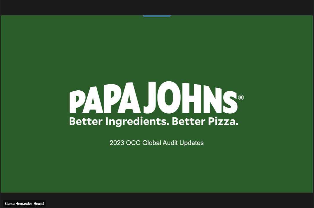 2023 Global QCC Audit Updates
