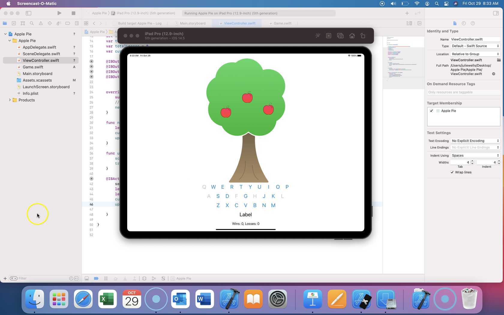 Guided Project: Apple Pie Part 4