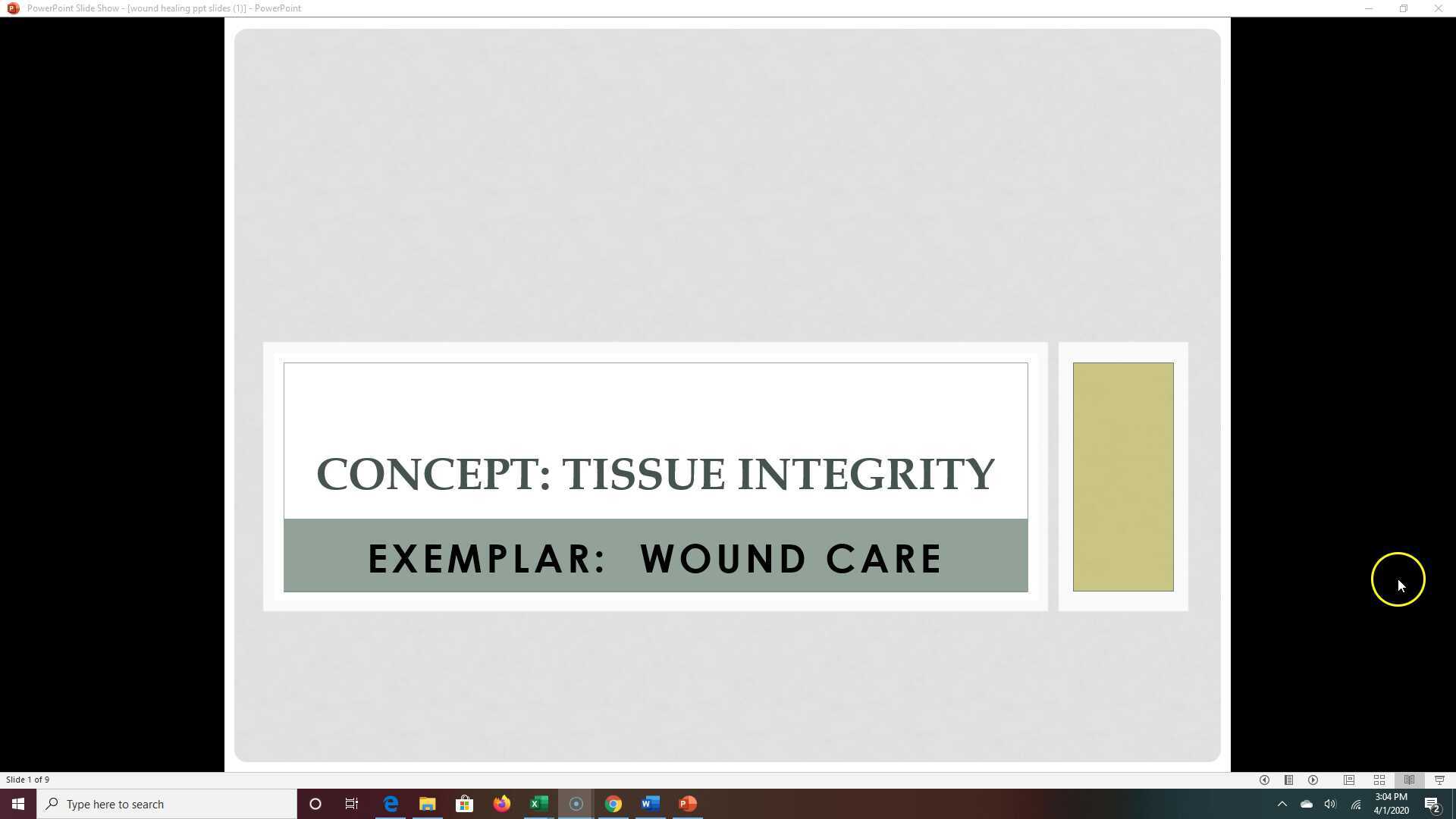 Wound Healing Lecture
