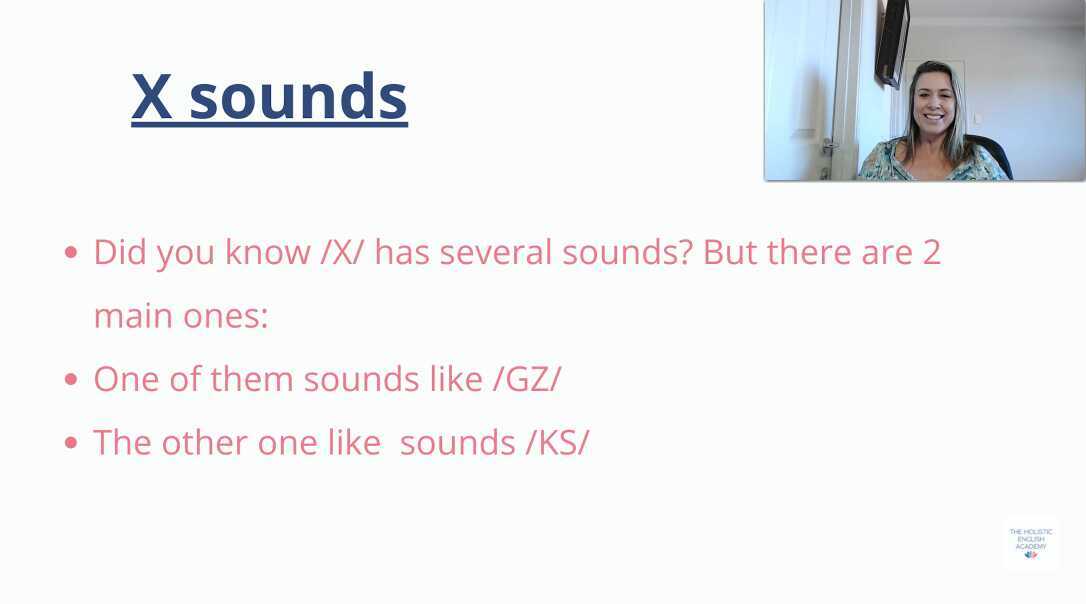 X sounds