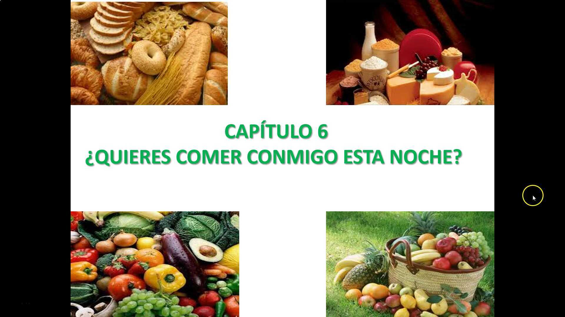 Capítulo 6: vocabulario 1