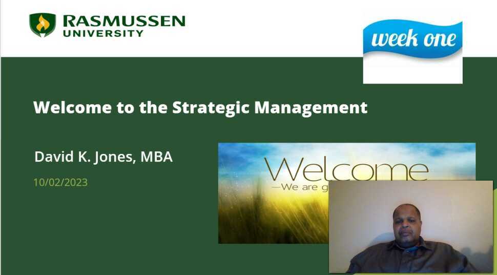 Strat Management Fall 23