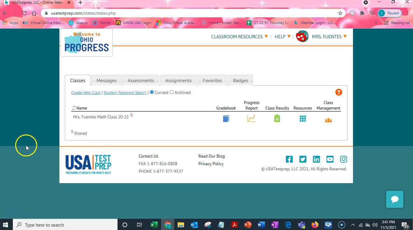 Add students to USA Test Prep