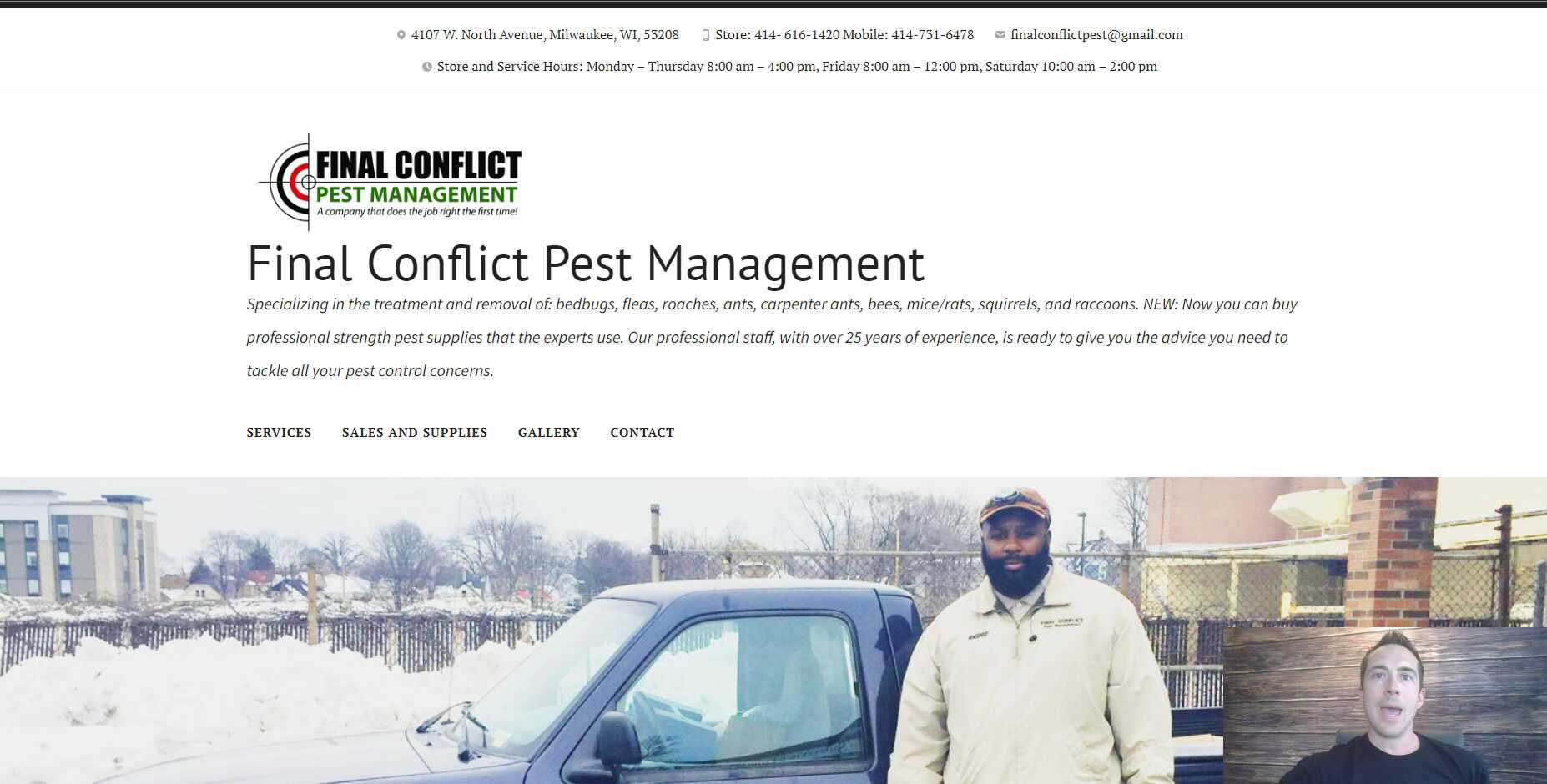 Final Conflict Pest Management